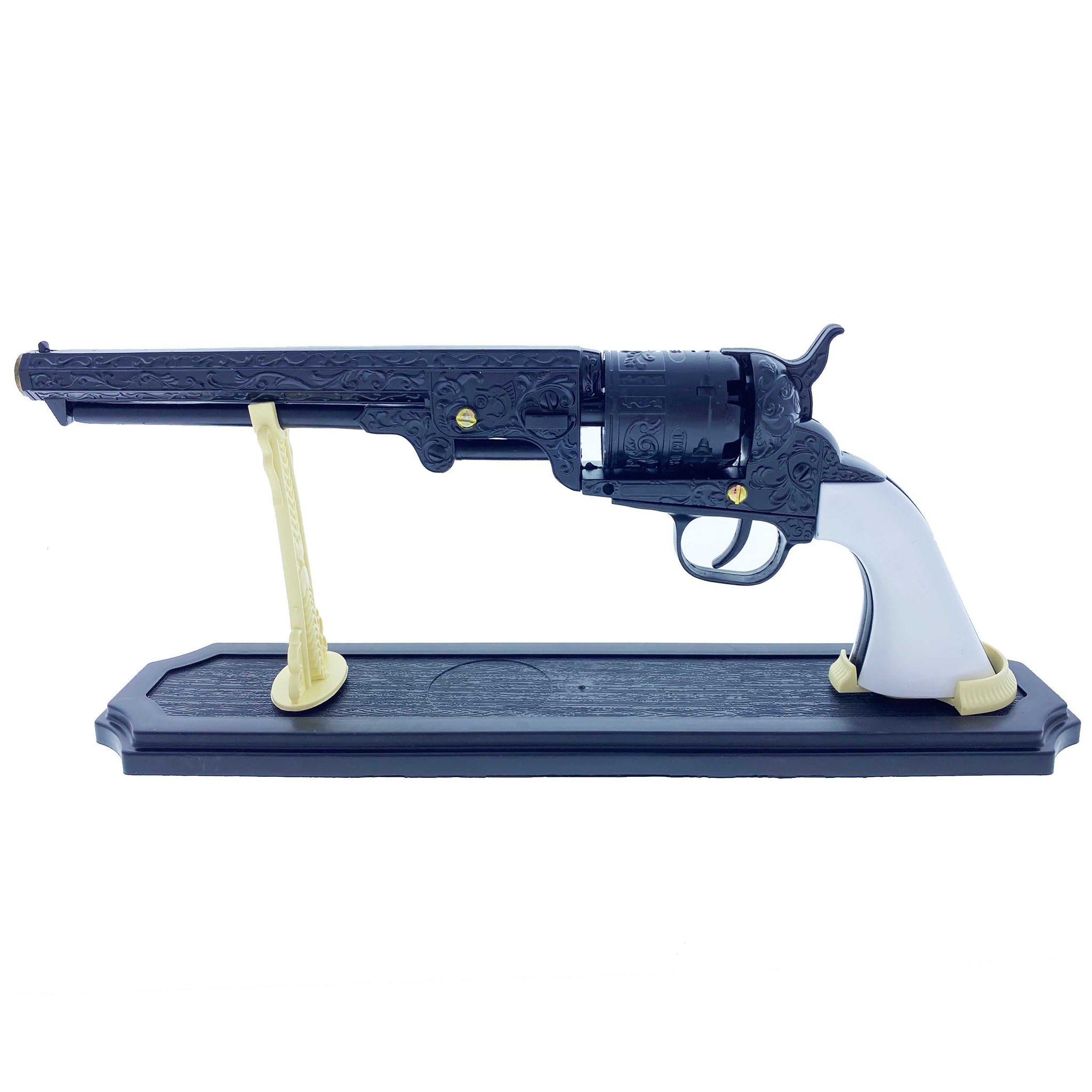 Buy 13 1/2" Decorative Replica Antique Prop Revolver Gun w/ Display ...
