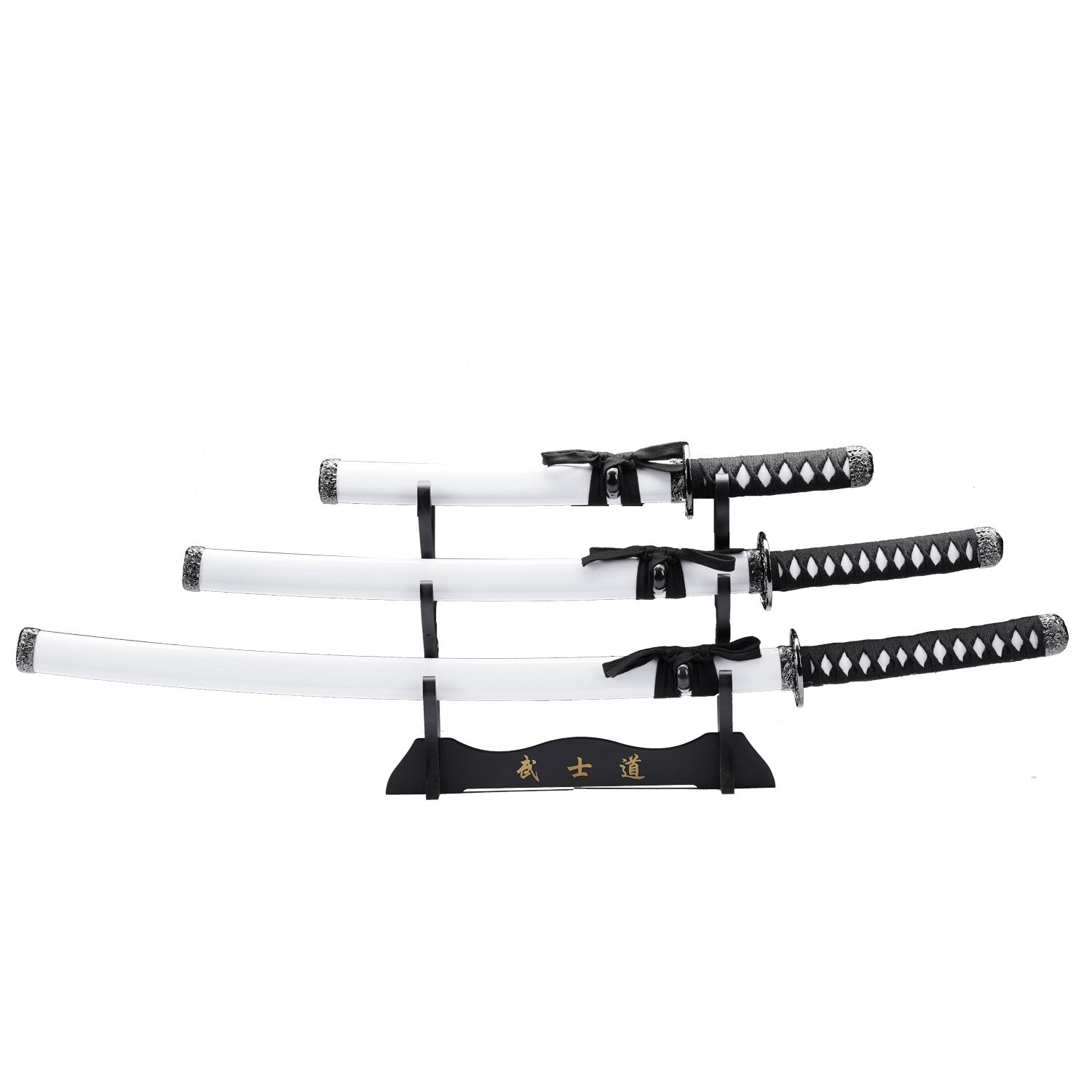 3Pcs Samurai Sword Set with Sword Stand – Pacific Solution