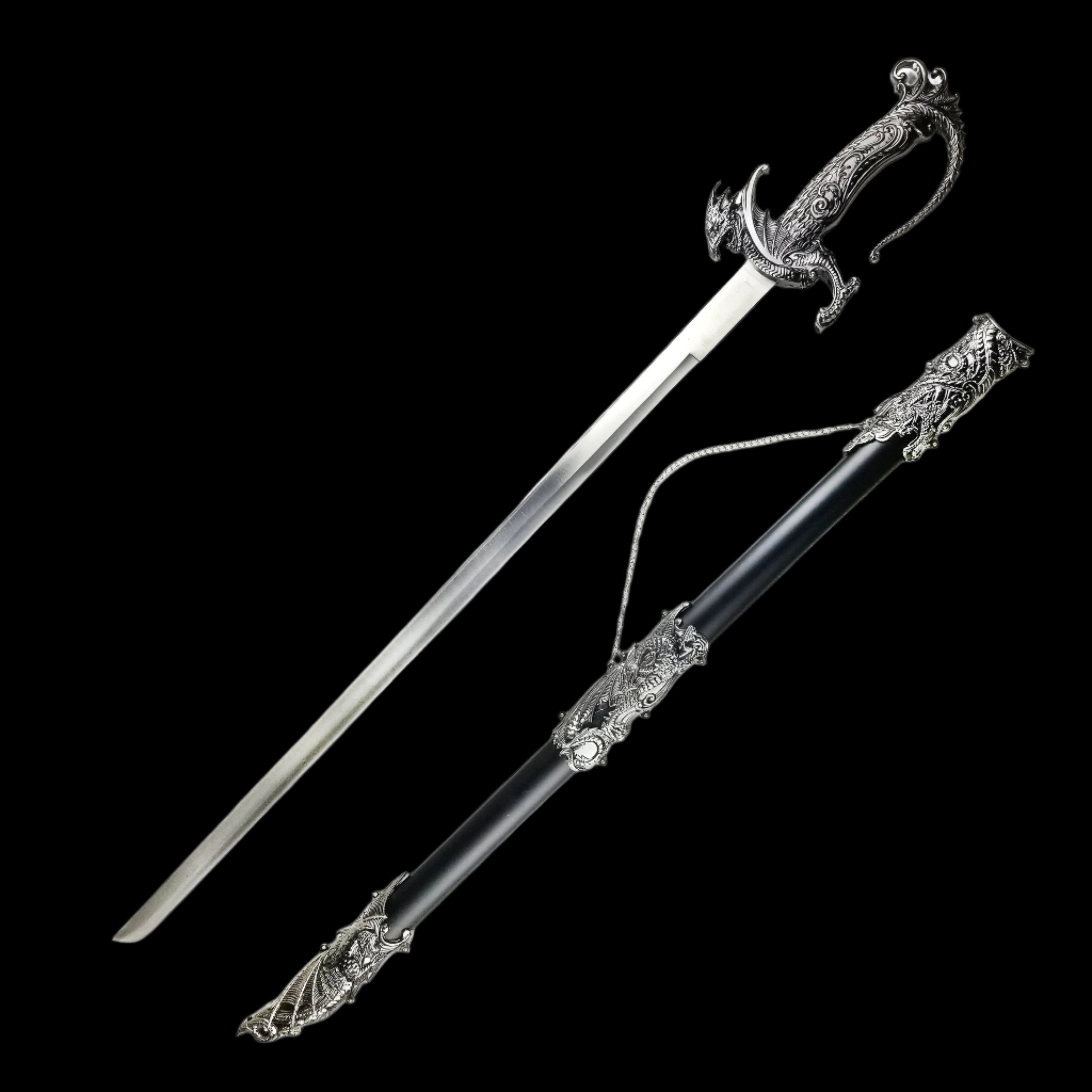 Wholesale Fantasy Medieval Swords - 37" Dragon Medieval Sword – Pacific ...