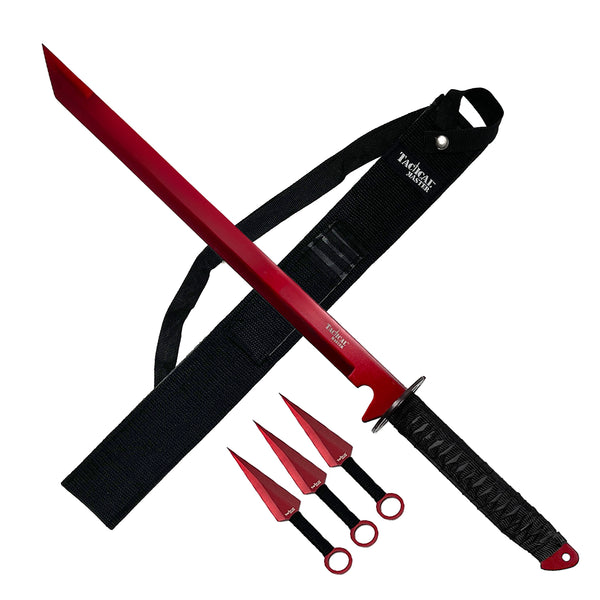 Tactical Master Red Machete Set: Bulk wholesale machetes for retailers ...